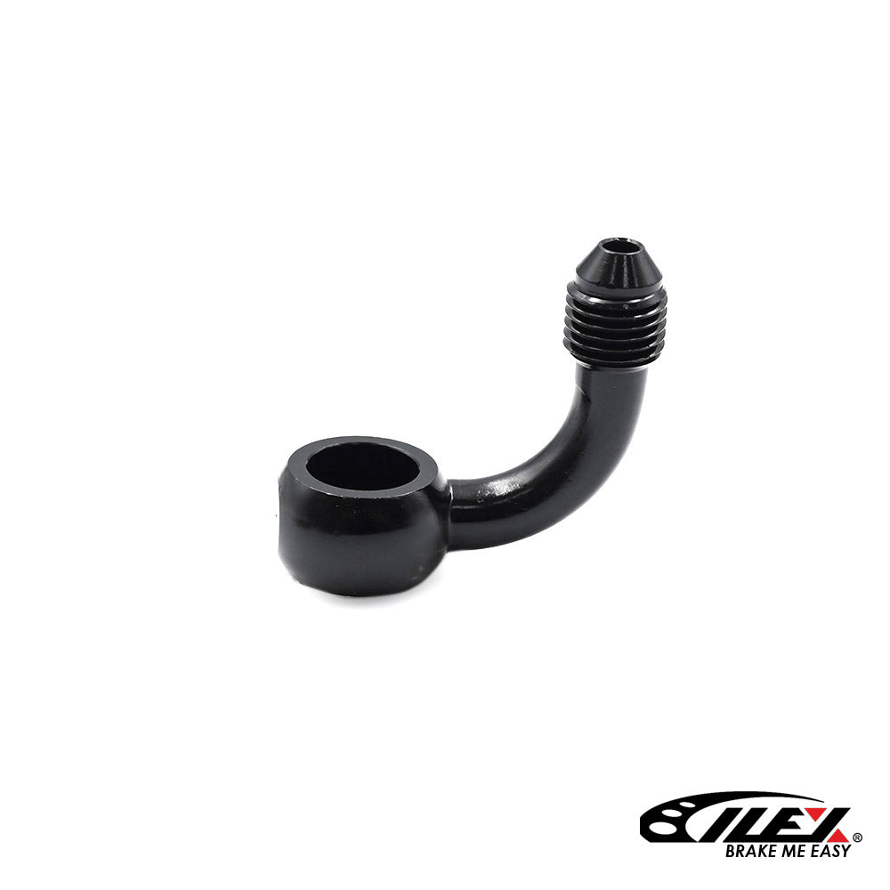 Brake Line Adapter Fitting 3AN to M10 90 Degre – ILEX Rotors